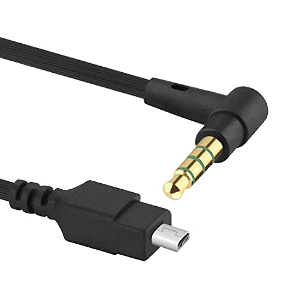 GEEKRIA Audio Cable Compatible with SteelSeries Arctis 7, Arctis 5, Arctis 3, Arctis Pro Wireless, Arctis Headsets Cable, 3.5mm Aux Replacement Stereo Cord (6 ft / 1.7 m)