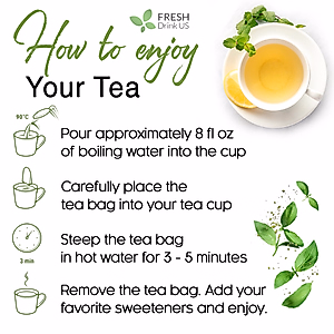 Premium 100 Neem Leaf Tea Bags, 100% Natural and Pure from Neem Leaves. Loose Leaf Neem Herbal Tea. Neem Leaf Tea. No Sugar, No Caffeine, No Gluten, Vegan.