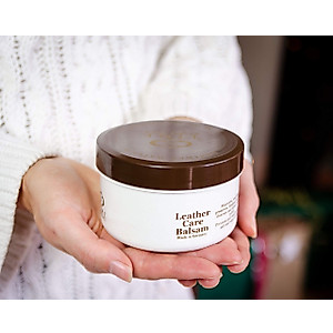 Time Resistance Leather Balsam for Shoes, Bags and Furniture Care and Protection 8.45 Oz (250ml)