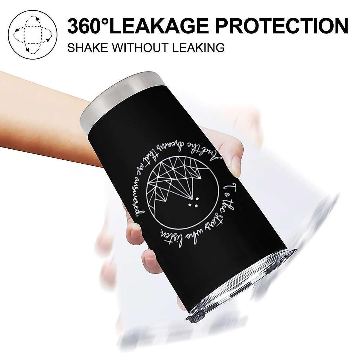 Velaris City Of Starlight Tumbler Acotar The Night Court Bookish 20 Oz Stainless Steel Insulated Tumblers with Lid And Straw Bookish Acotar Travel Coffee Mug Gifts