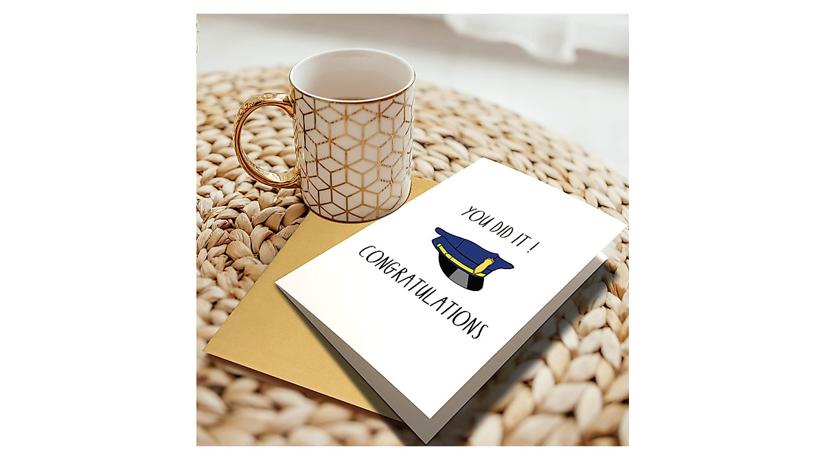 Police Graduation Card - Celebrate Their Achievement