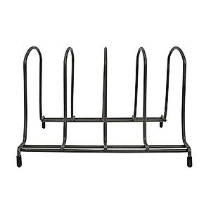 Spectrum Diversified Medium Wire Storage and Organization of Kitchen Bedroom Living Room, Industrial Gray