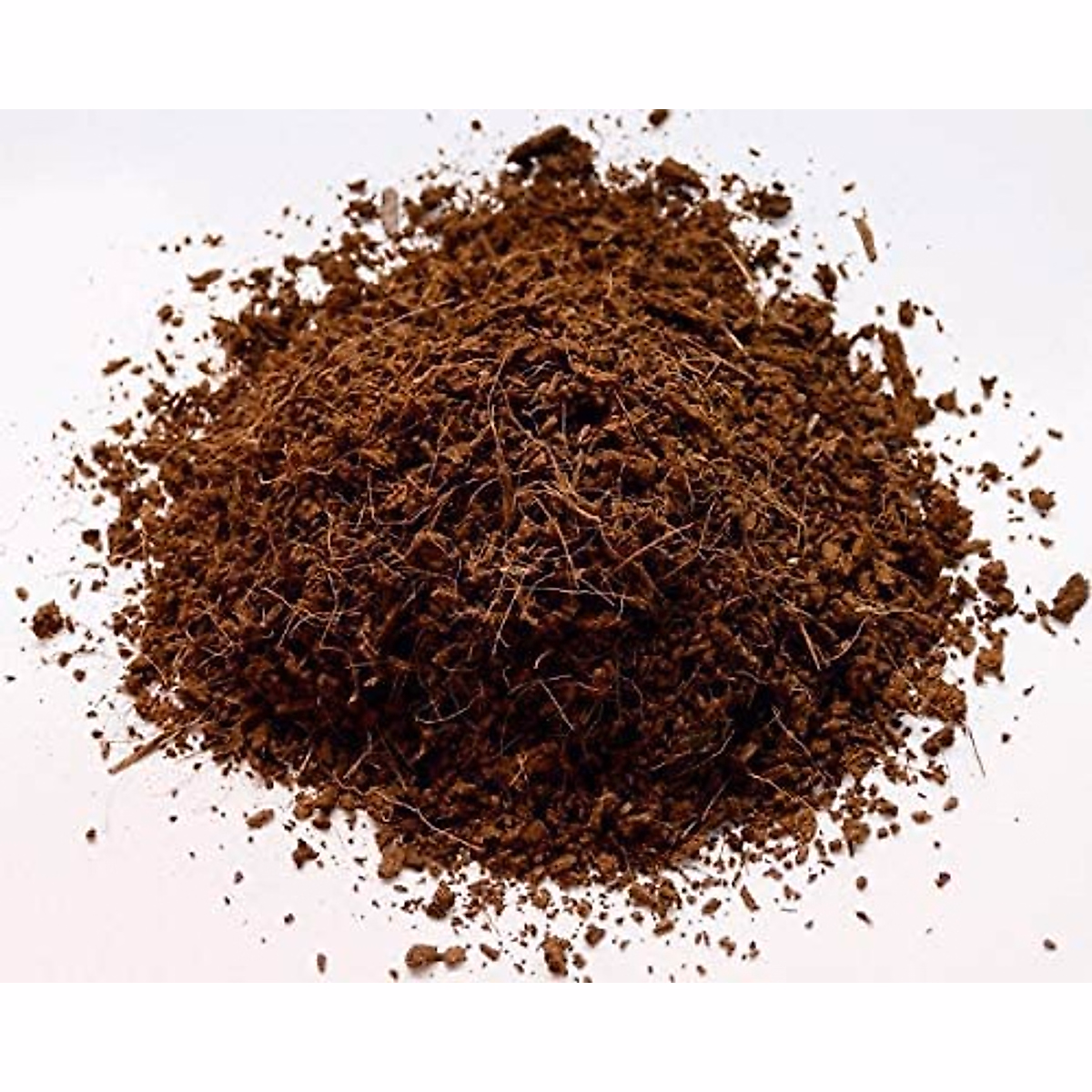 Loose Coconut Coir Mix, Coconut Coir for Gardening, and Reptile Substrate, All Natural, PH Balanced Double Washed Coco Peat 4qt