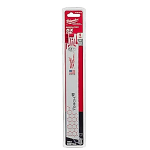 9" L Reciprocating Saw Blade, 5 pk.