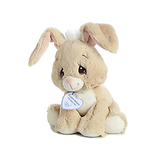 Aurora® Inspirational Precious Moments™ Floppy Bunny Stuffed Animal - Cherished Memories - Enduring Comfort - Brown 8.5 Inches