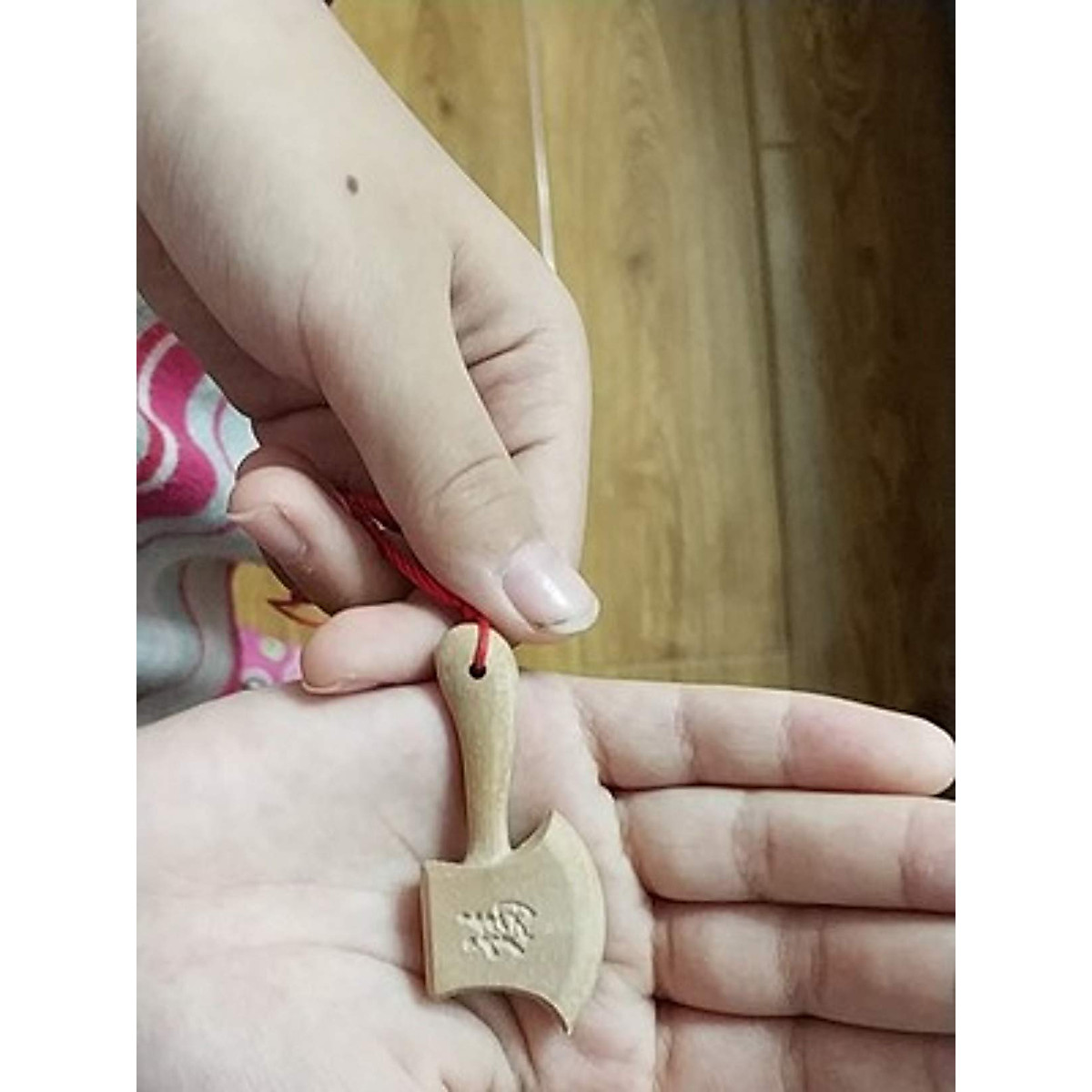 WellieSTR 11 Stlye Feng Shui Protection Amulet - Mini Peach Wood Sword,Knife, Axe, and Pen Pendant (Basic) 护身符 桃木剑 辟邪 转运 学习 (Baby Children's Portable Necklace Pendant)