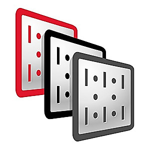 Wall Control Pegboard 3-1/2in Reach Curved Tip Slotted Hook Pack - Slotted Metal Pegboard Hooks for Wall Control Pegboard and Slotted Tool Board – White