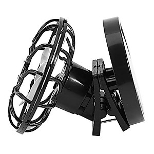 Lsaardth Solar Fan Clip on Fan - Solar Powered Camping Fan Travel Fan Tent Fan Small Desk Fan Ceiling Fan for Home Office Camping Tent Car