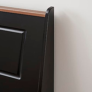 Linon Black and Pecan Breakfast Dining Set Ardmore Nook