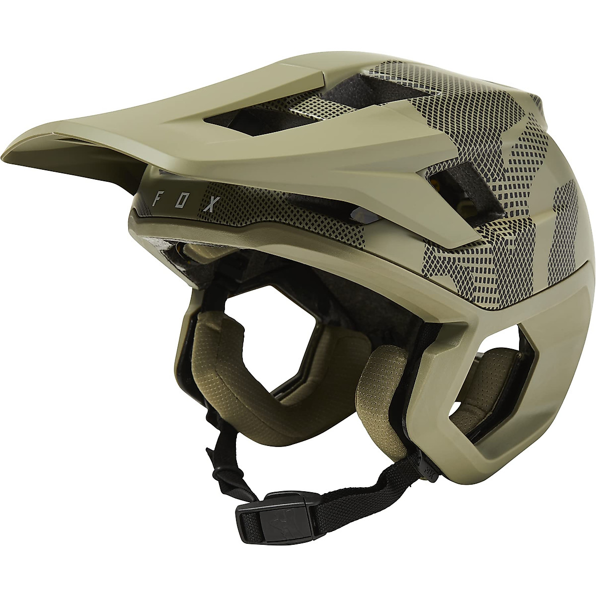 Fox Racing Dropframe Pro Mountain Bike Helmet, Matte Black, X-Large