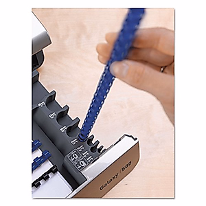 Fellowes 5218301 Electric Comb Binding Machine,19-5/8"x17-3/4"x6-1/2",BK/SR