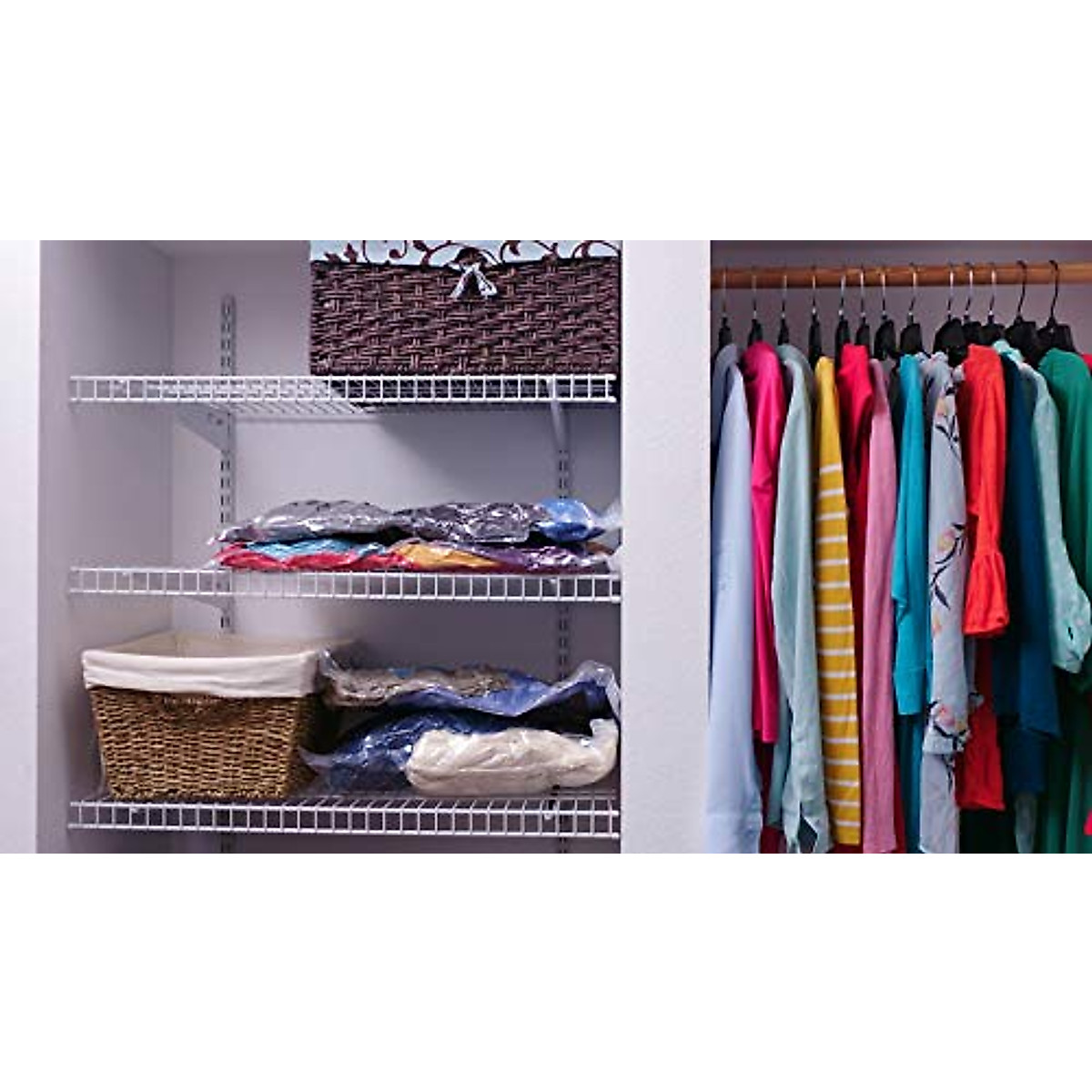 PAC 'N STACK Handheld Vacuum Sealing Storage with Bags, 4 Pack, Original Version, 4 Count