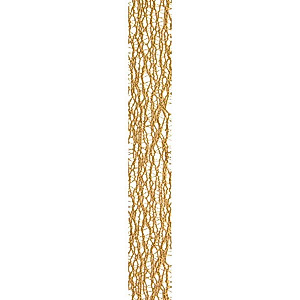 Offray Gold Metallic Web Craft Ribbon, 7/8-Inch x 9-Feet