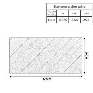 Chute Felt Wall Stickers, DIY self-Adhesive Photo Wall Bulletin Board Message Board, with a Box of thumbtacks (47.2x23.6 in)