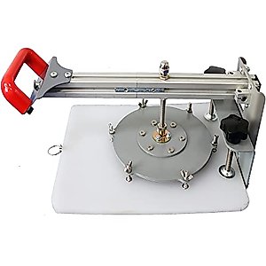 INTBUYING 8 inch Pizza Dough Press Machine Manual Stainless Steel Household Pizza Dough Pastry Manual Press Machine in family commerce