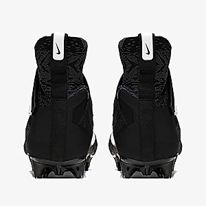 Nike Men's Alpha Menace Elite 2 Football Cleats (Black/White/Dark Grey, Numeric_10_Point_5)