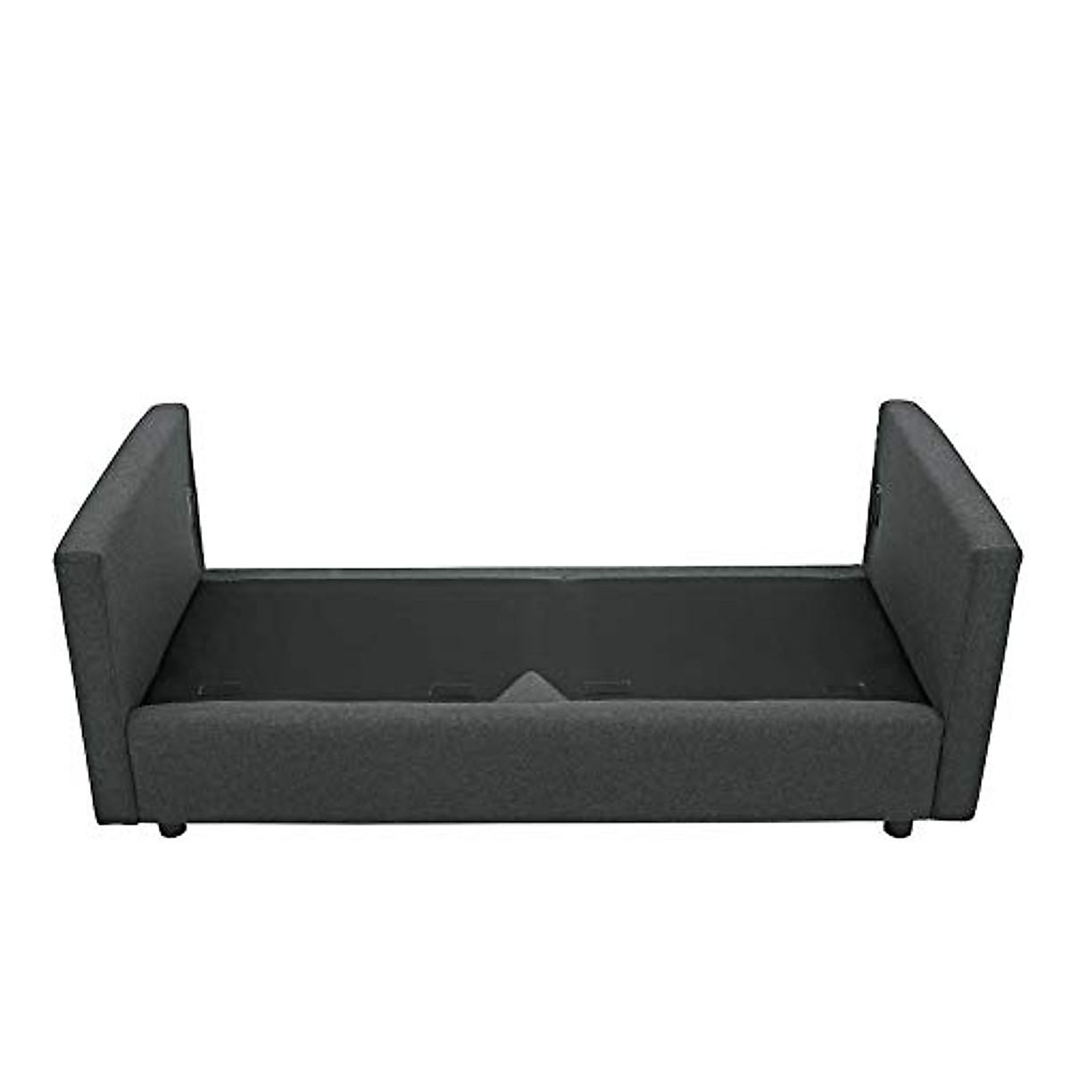 Modway Activate Contemporary Modern Fabric Upholstered Apartment Sofa Couch In Gray