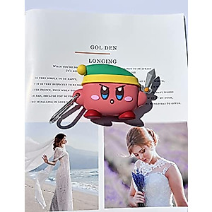 Case Design for Apple AirPods Pro Case Adorable Cartoon Cover Silicone Shockproof 3D Monster Cute Kawaii Protective Case Anti-Fall Case for Airpod Pro Case with Carabiner Ring