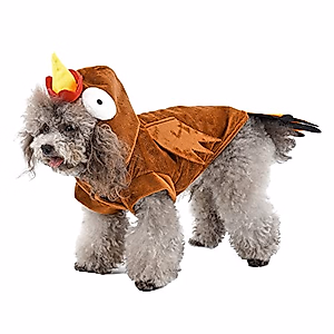 Mogoko Turkey Dog Costumes, Cute Pet Halloween Cosplay Jumpsuit with Hat, Adorable Magician Costume, Apparels Warm Outfits Clothes
