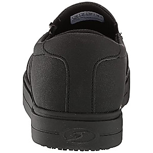 Dr. Scholl's Shoes Men's Valiant Slip-Resistant Sneaker, Black, 10.5 Medium US