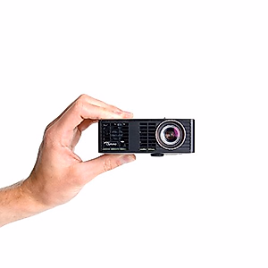 Optoma ML550 WXGA 500 Lumen 3D Ready Portable DLP LED Projector with MHL Enabled HDMI Port