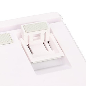 Wired Keyboard, Fashion Appearance 20 LED White Light Effects Mechanical Keyboard Ergonomic Design for Work for Home Gaming for Office(White)