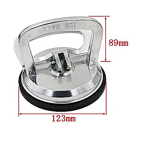 Preamer Heavy Duty Aluminum 110 lb Handle Dent Puller Suction Cup Lifter - 5 inch