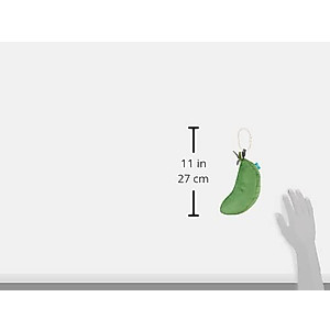 Manhattan Toy Farmer's Market Peas in A Pod Rattle, Squeaker & Travel Baby Toy