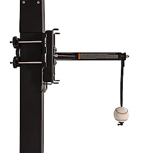 Silverback Portable Baseball Swing Trainer with Lock ‘n Rock Technology,Black