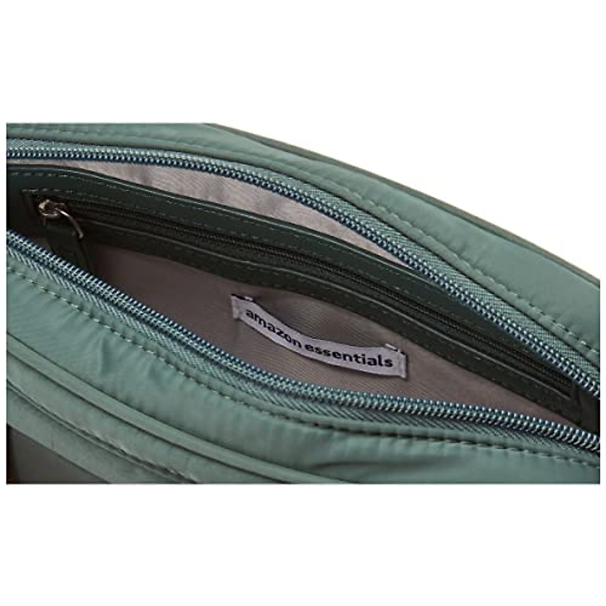 Amazon Essentials womens Seeca crossbody bag, Deep Green, One size US