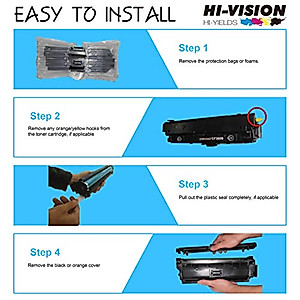 HI-Vision (Twins-Pack) Compatible MLT-D115L [3k Pages, High Yield] Toner Cartridge Replacement for 115L Use in Xpress SL-M2830DW SL-M2670 SL-M2620 SL-2620ND SL-2820DW M2670FN M2670N M2870FW