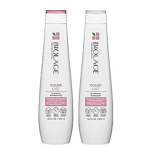 Biolage Color Last Shampoo & Conditioner Set | Helps Protect Hair & Maintain Vibrant Color | For Color-Treated Hair | Paraben & Silicone-Free | Vegan