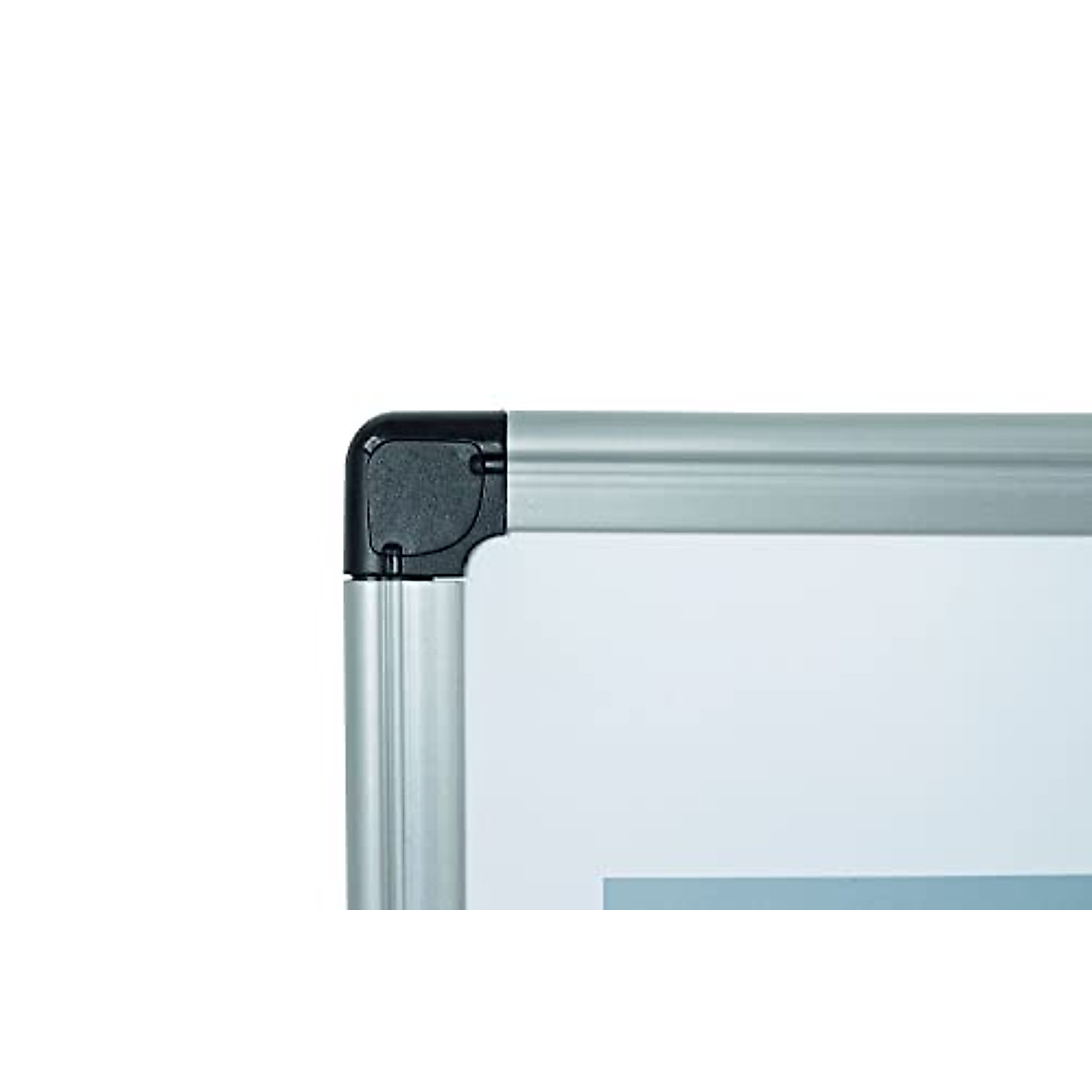 MasterVision Magnetic Dry Erase Monthly Calendar Planner Push Pin Corkboard Combo with Marker Tray, 24" x 36", Gray Plastic Frame, White, MB0707186P