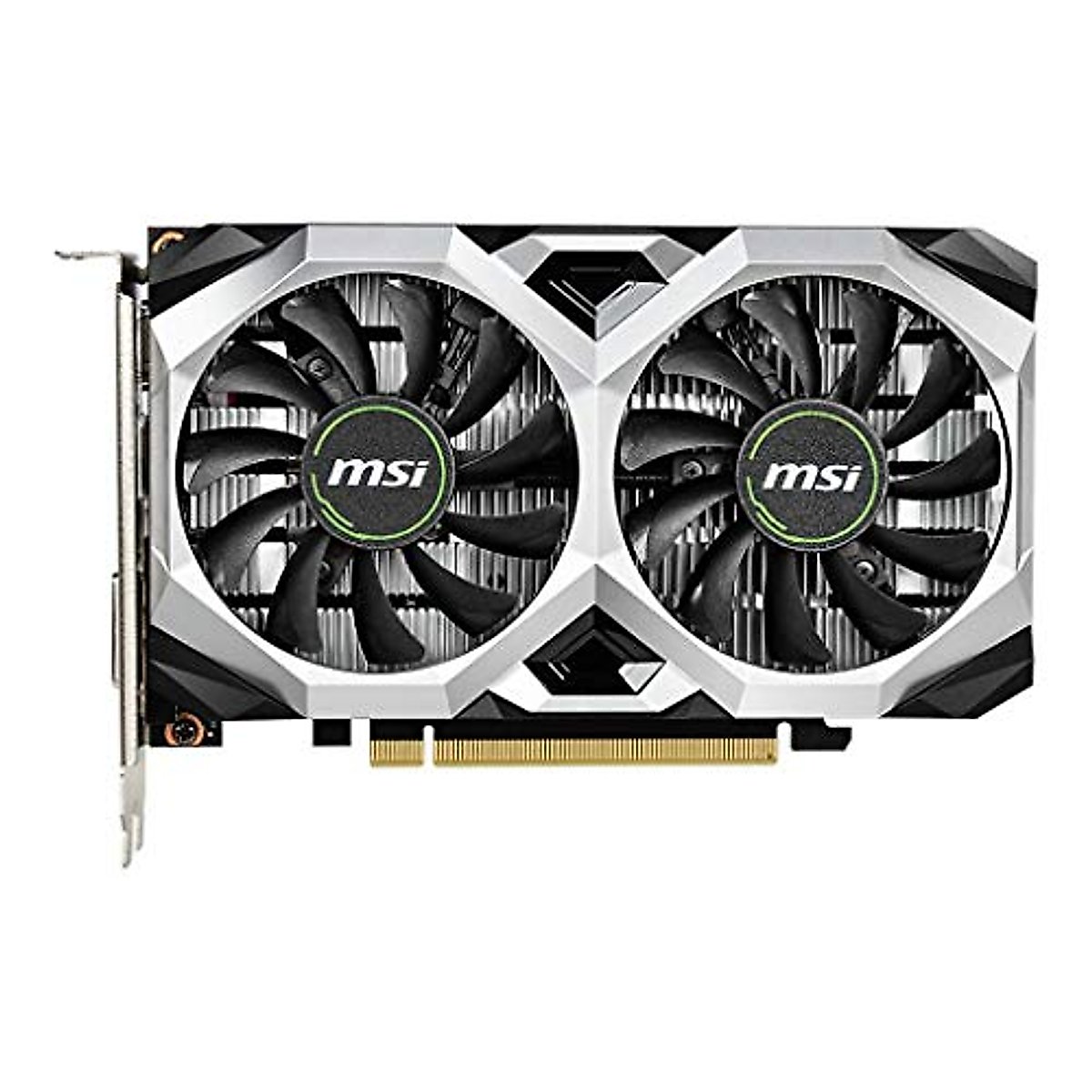 MSI Gaming GeForce GTX 1650 128-Bit HDMI/DP/DVI 4GB GDRR6 HDCP Support DirectX 12 VR Ready OC Graphics Card (GTX 1650 D6 Ventus XS OC)