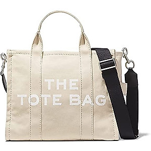 Gourafno The Tote Bag for Women, Canvas Crossbody Tote Bags with Zip Casual Canvas Shoulder Bags for Work School and Trave