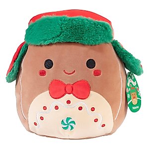 Squishmallows 10-Inch Peterson The Cookie - Official Jazwares Easter Plush - Collectible Soft & Squishy Stuffed Animal Toy - Add to Your Squad - Gift for Kids, Girls & Boys