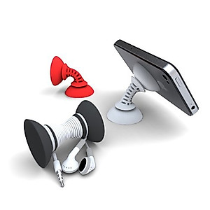 STKR Concepts Simple Sucker - Flexible Smartphone Mount - Multi-Color - 3 Pack