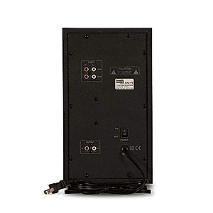 Acoustic Audio by Goldwood Bluetooth 2.1 Speaker System 2.1-Channel Home Theater Speaker System, Black (AA2170)