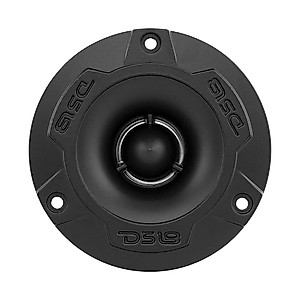 DS18 PRO-GM6.4PK Mid and High Complete Package - Includes 2X Midrange Loudspeaker 6" and 2X Aluminum Super Bullet Tweeter 1" Built in Crossover - Door Speakers for Car or Truck Stereo Sound System