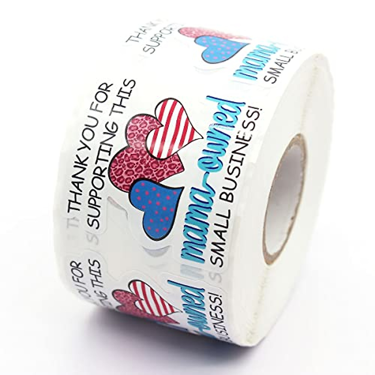 Thank You for Supporting This Mama Owned Stickers,Cute Small Business Envelopes Stickers for Business Packages/Handmade Goods/Bags,Mama Theme Small Shop Business Stickers for Envelopes Seals