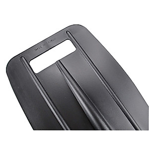 Pactrade Marine Boat Kayak Raft Paddle & Hook 4 ft Anodized Aluminum Shaft Black Plastic Blade