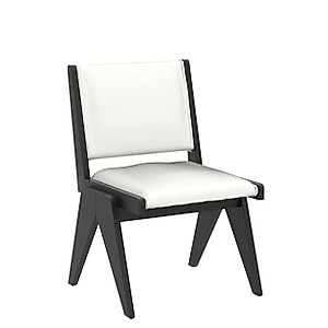 ZH4YOU Black Velvet Dining Chairs Set of 4, Modern Kitchen Dining Room Chairs with Back, Armless Comfy Side Chair for Living Room/Office/Apartment, Velvet Beige