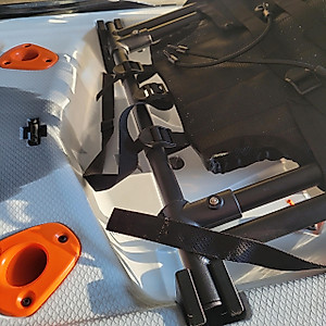 Zephyr's Market Kayak Seat Risers Compatible with Lifetime Tamarack Pro, Kenai Pro, and Teton Angler Kayaks (Black)