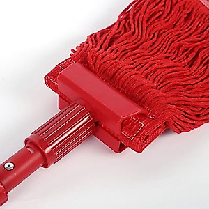Luejnbogty Commercial String Mops Replacement for Floor Cleaning Loop-End Mops Replacement Parts Accessories Looped End String RefillB