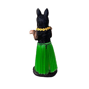 Franchise Figurine Company Hula Dog Dashboard Doll Car Accessories Bobblehead for Van Life and Beach Creations | German Shepherd | Golden Retriever | Labrador Retriever (German Shepherd)