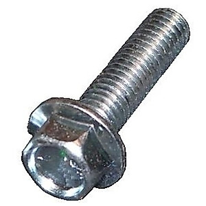 10 M10-1.5 x 30mm Hex Flange Bolts Large O.D. Class 10.9 Zinc IFI 536