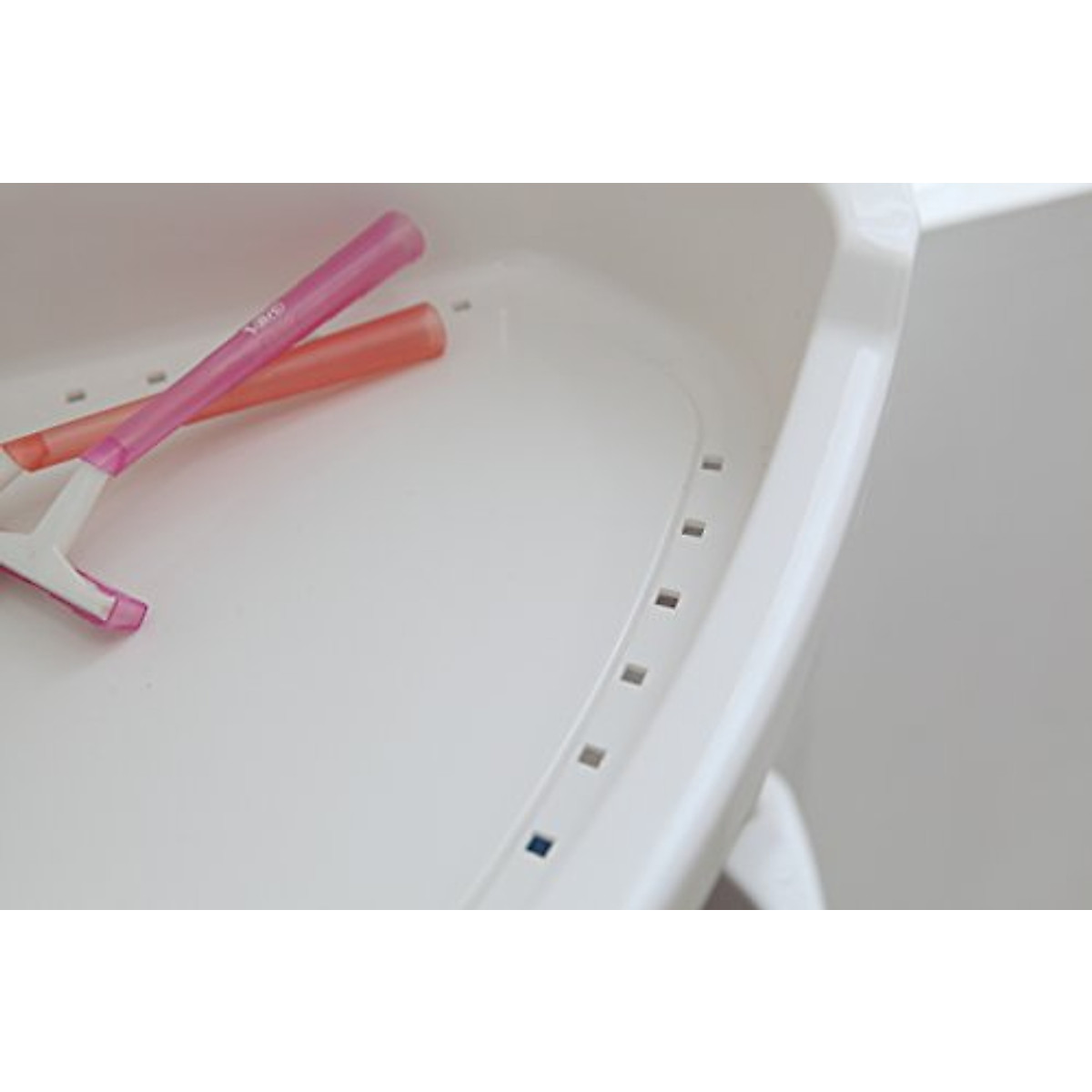 Tenby Living Corner Shower Caddy - 3 Shelf Shower Organizer Caddie with Movab.