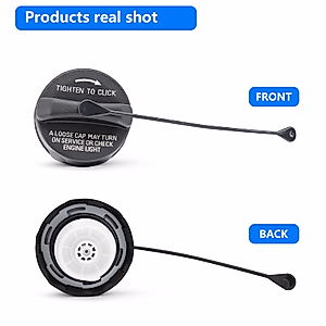 Gas Cap Replacement 52030377AB For Jeep Patriot Liberty Wrangler Grand Cherokee, Chrysler 200 300 Town and Country Gas Cap Dodge Grand Caravan Caliber Ram 1500 Automotive Replacement Fuel Tank Caps