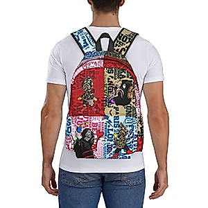 Piduwai Fashion Camo Backpack Laptop Backpack Travel Bag Casual Daypack Hiking Bag 16.9Inch School begin Gifts