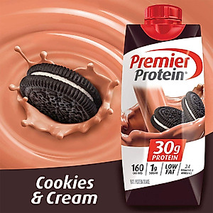 Premier Protein High-Protein Shake, Cookies & Cream, 132 Fl. Ounce .,, 132 Ounce ()